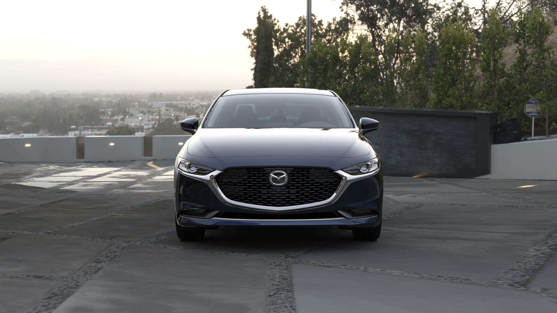 2022 Mazda 3 Hatchback Blue