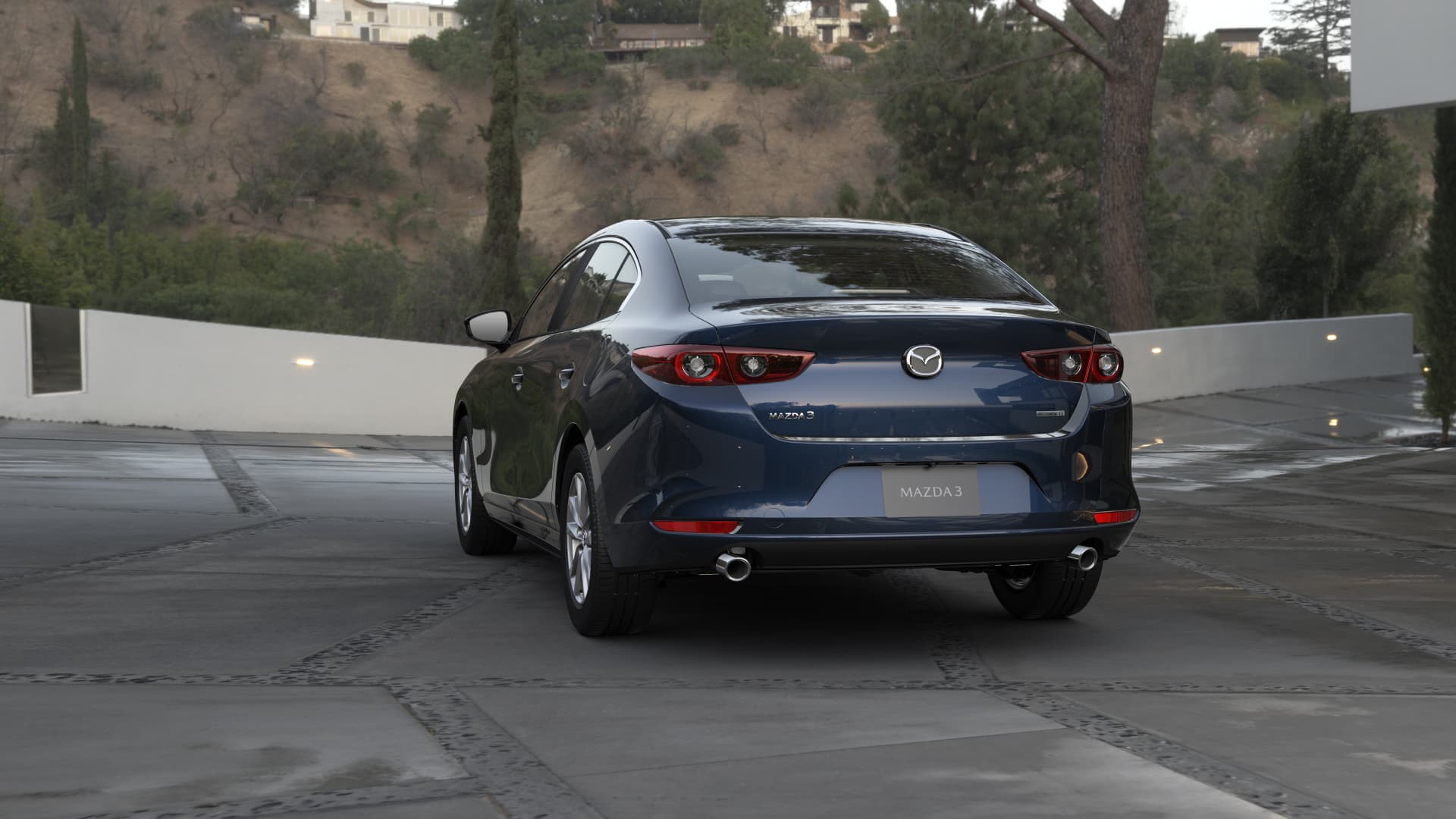 2022 Mazda 3 Hatchback Deep Crystal Blue