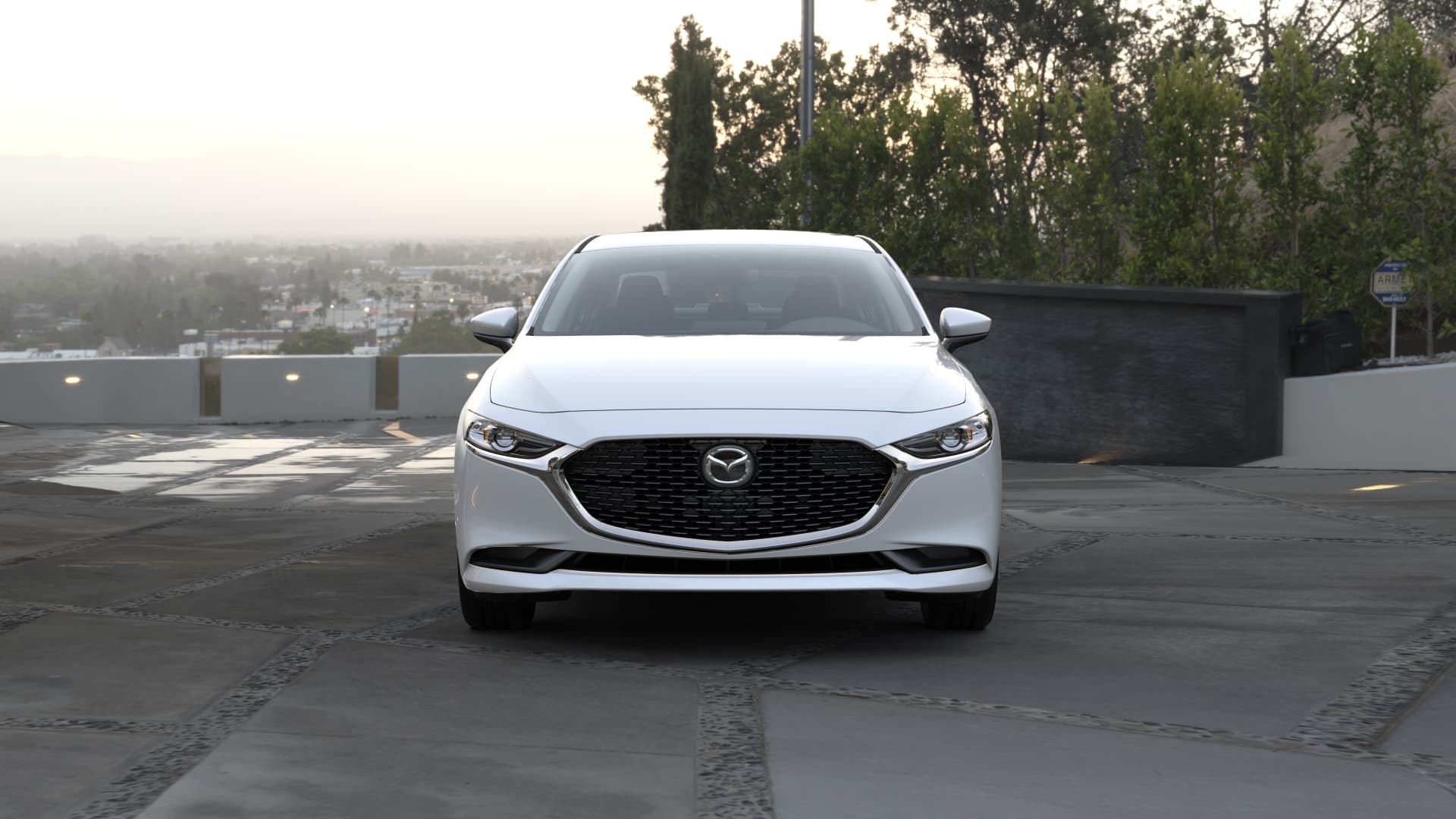 2022 Mazda 3 White Hatchback