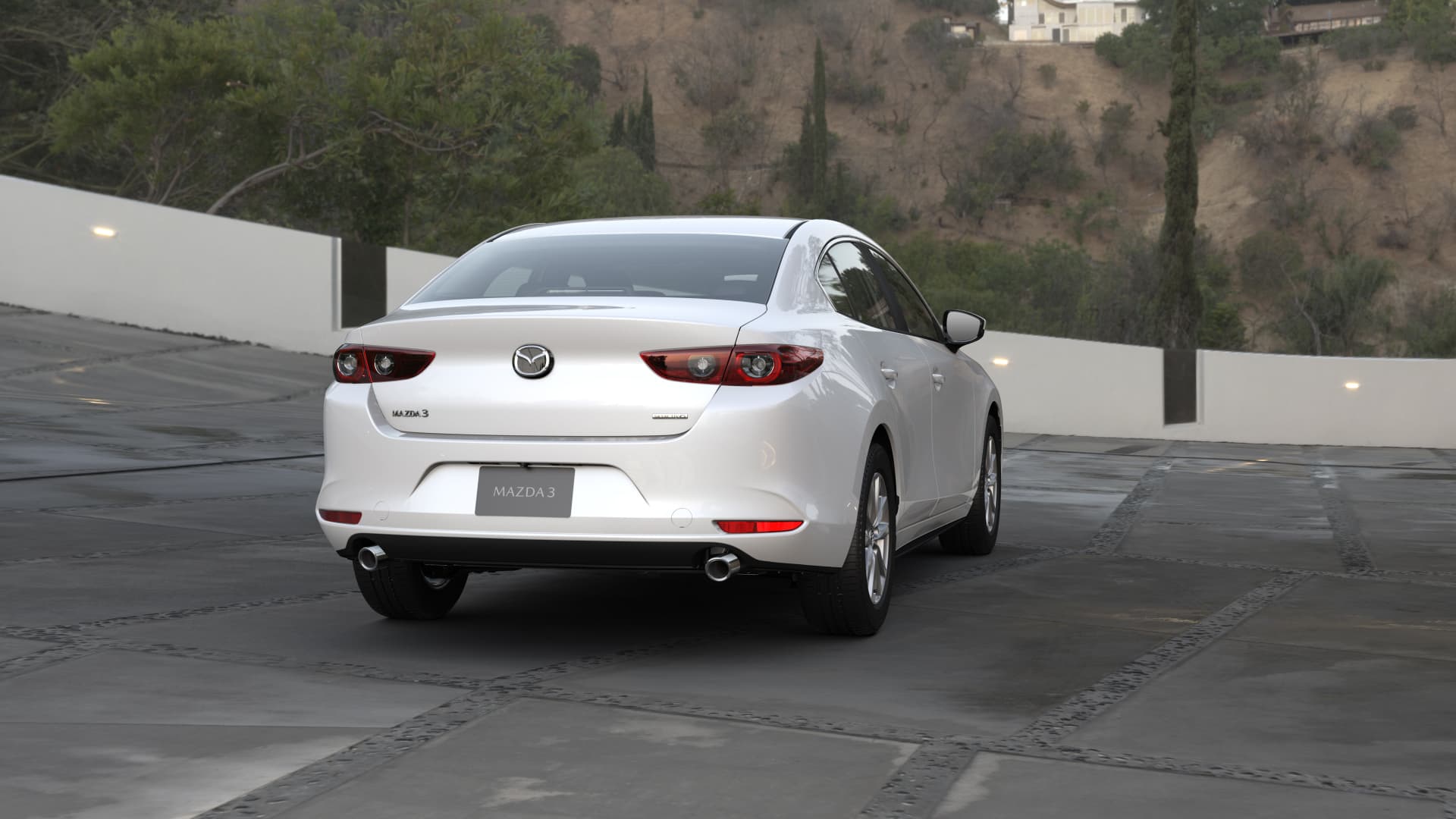 Mazda 3 2022 Sedan Rear