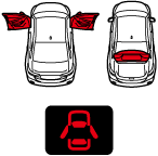 Door-Ajar/Trunk lid-Ajar Warning Indication/Warning Light