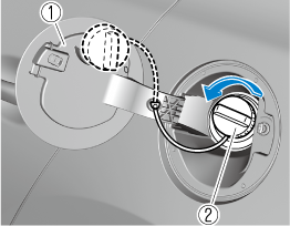 Fuel-filler lid