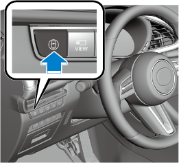 i-ACTIVSENSE OFF symbol (Warning/risk avoidance support system)