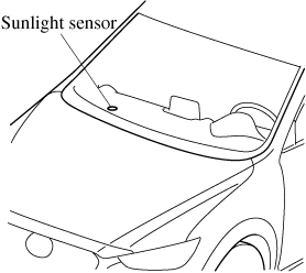 Interior temperature sensor
