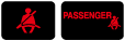 Seat Belt Warning Light (Front seat)