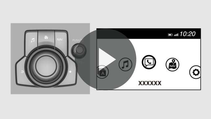 Volume dial operation