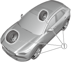 Tire pressure sensors