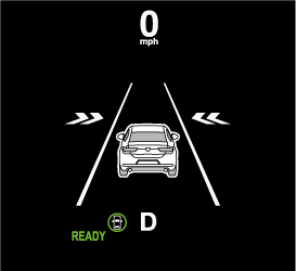 Active driving display (vehicles with active driving display)