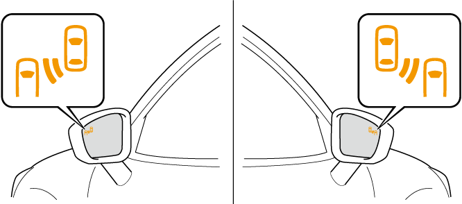 When the ignition is switched ON, the warning indicator light turns on ...