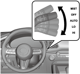 With Intermittent Wiper