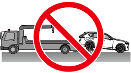 Do not tow with sling-type equipment. This could damage your vehicle ...